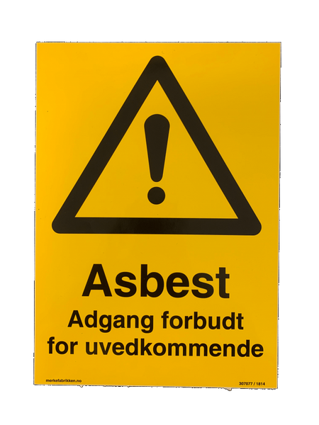 HMS varsel- og fareskilt med symboler og tekst - MERKEFABRIKKEN.NO