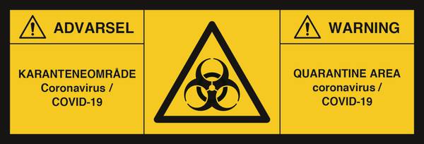 HMS varsel- og fareskilt med symboler og tekst - MERKEFABRIKKEN.NO