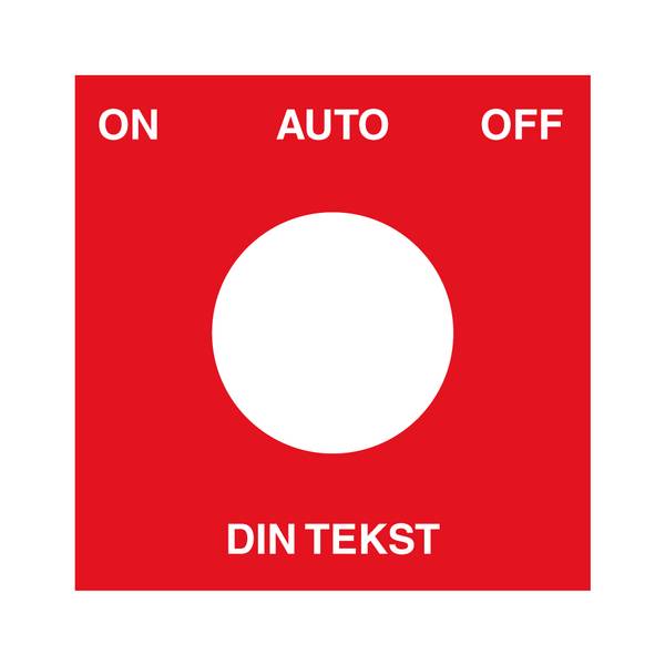 Merkeskilt for elektro og VVS i plast og stål - MERKEFABRIKKEN.NO