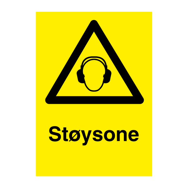 HMS varsel- og fareskilt med symboler og tekst - MERKEFABRIKKEN.NO