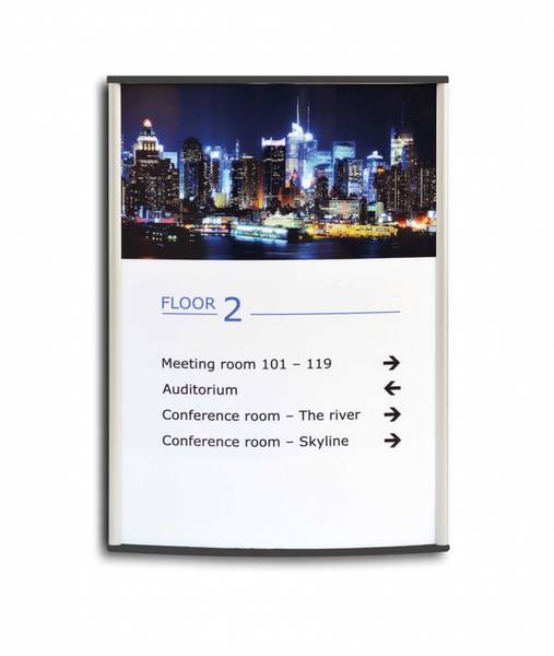 Kontorskilt med Utskiftbar Tekst - Stort Utvalg - MERKEFABRIKKEN.NO